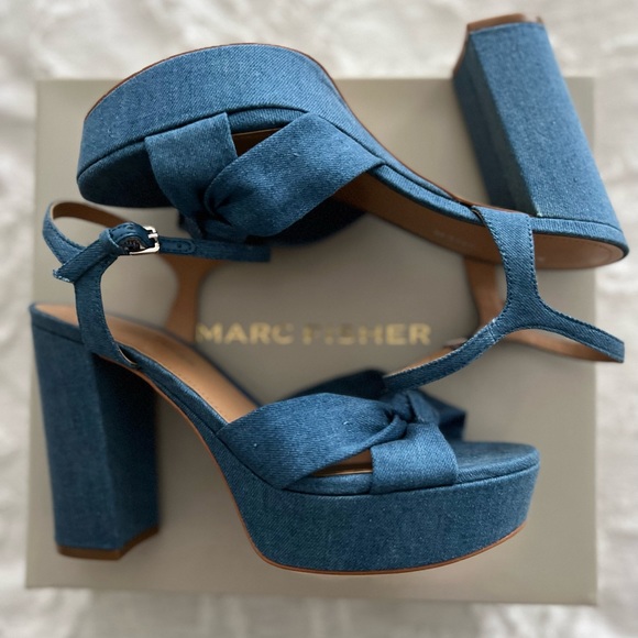 Marc Fisher | Shoes | Marc Fisher Deren Platform Sandals | Poshmark
